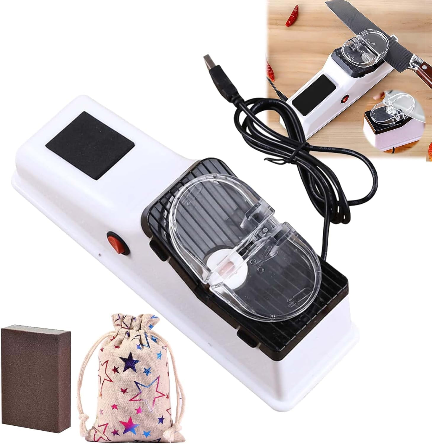 Knife Sharpener Electric, Electric Knife Sharpener, 2024 New ...
