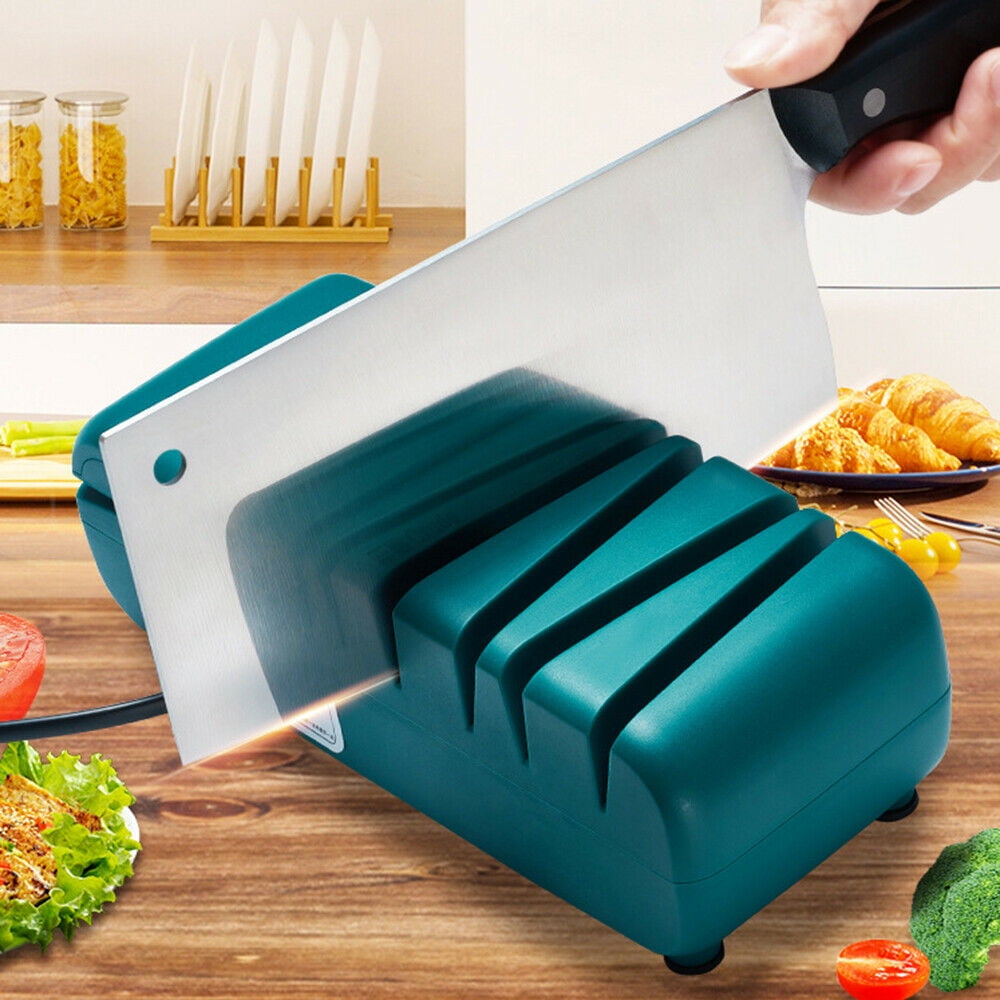 Knife Sharpener,Electric Knife Sharpeners,2 Stage,Professional Knife ...