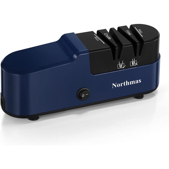 Knife Sharpener, Professional Electric Sharpener for Home Use, 2 Stages ...
