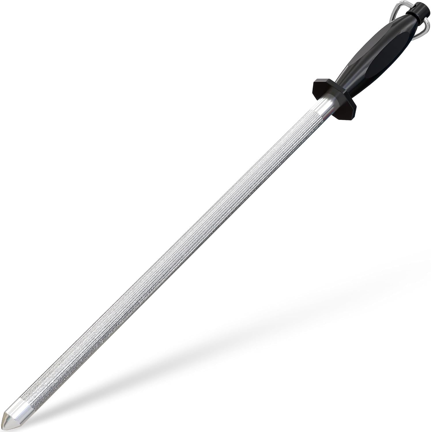 Knife Sharpener Rod 12 Inch, Professional Honing Rod for Knife ...