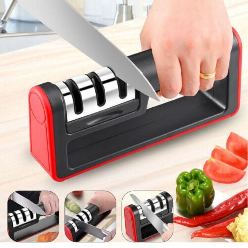 Knife Sharpener Senzu Priority Chef Version Kitchen All Knifes Blade 3 ...