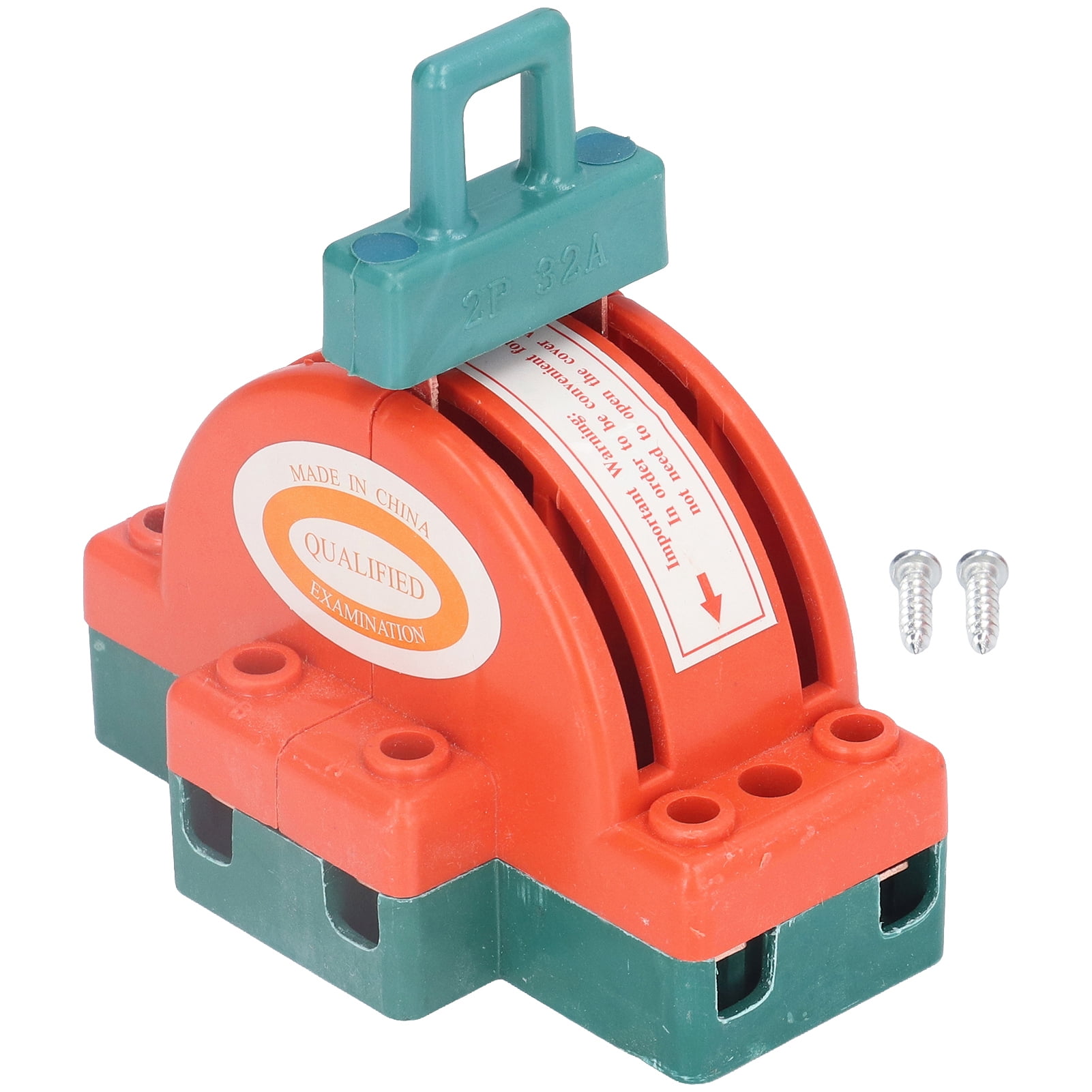 Knife Switch 32A 2 Pole Double Throw Firm Connection Strong Performance ...