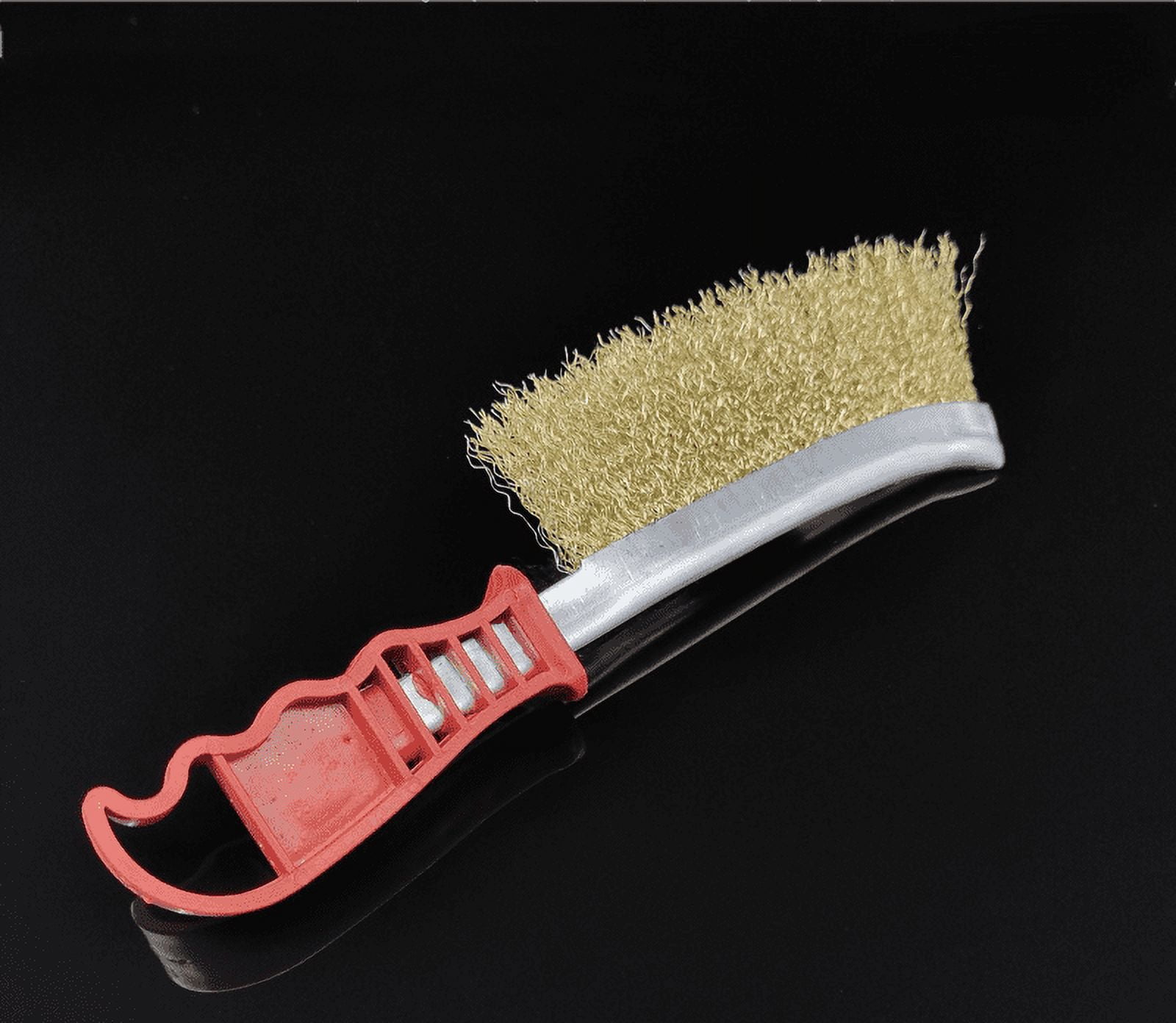 Knife-shaped Steel Wire Brush Barbecue Cleaning Stainless Steel Wire ...