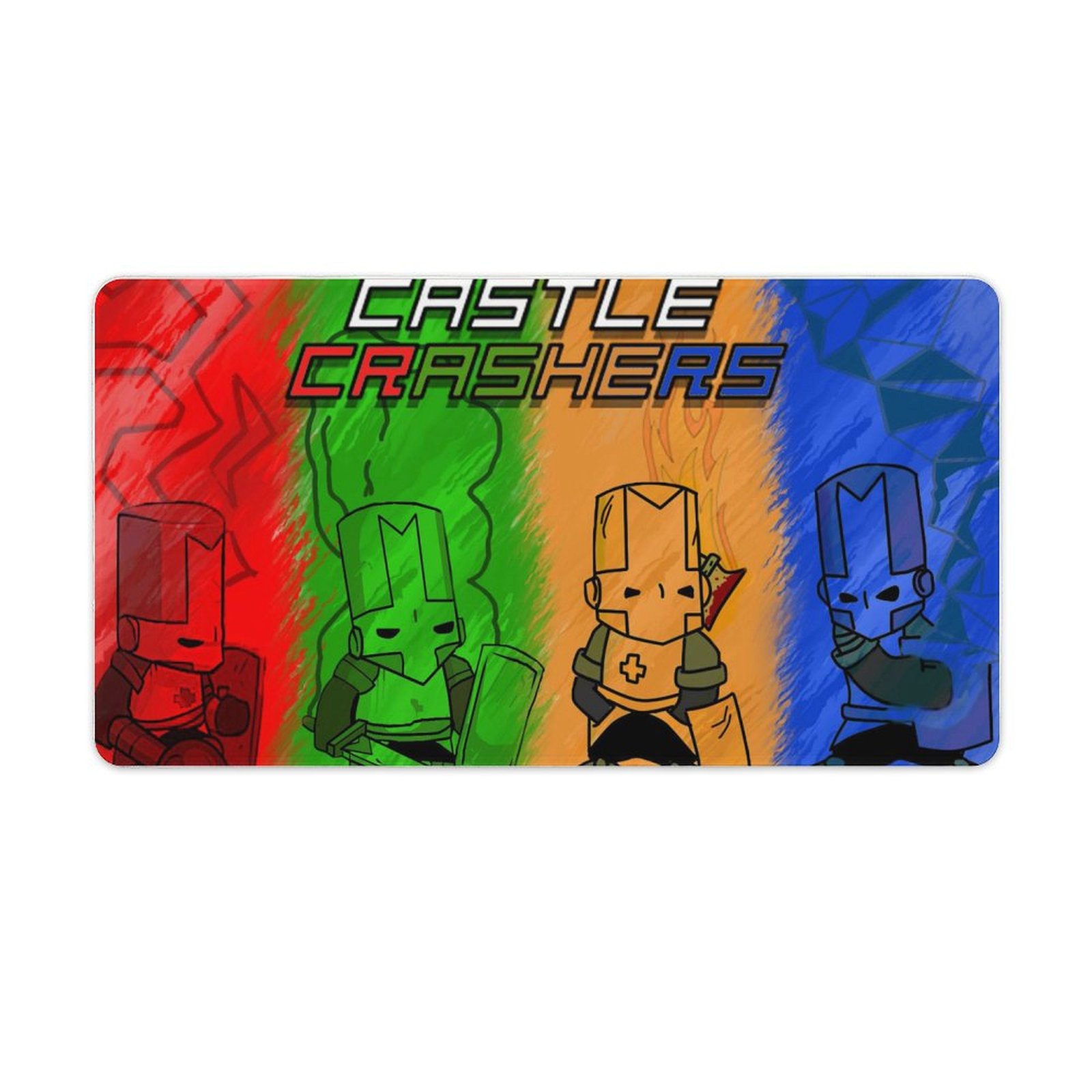 Knight Castle Crashers Game Extended Gaming Mouse Pad No-sliped Large ...
