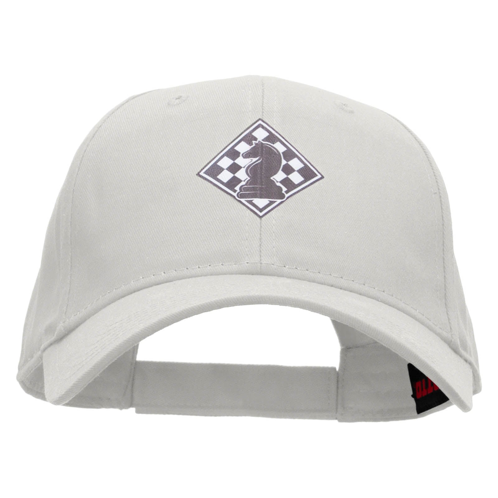 Knight Chess Board Heat Transfer Low Profile Cap - White OSFM - Walmart.com