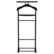 Knight Valet with Extended Bar and Key Rack in White - Walmart.com