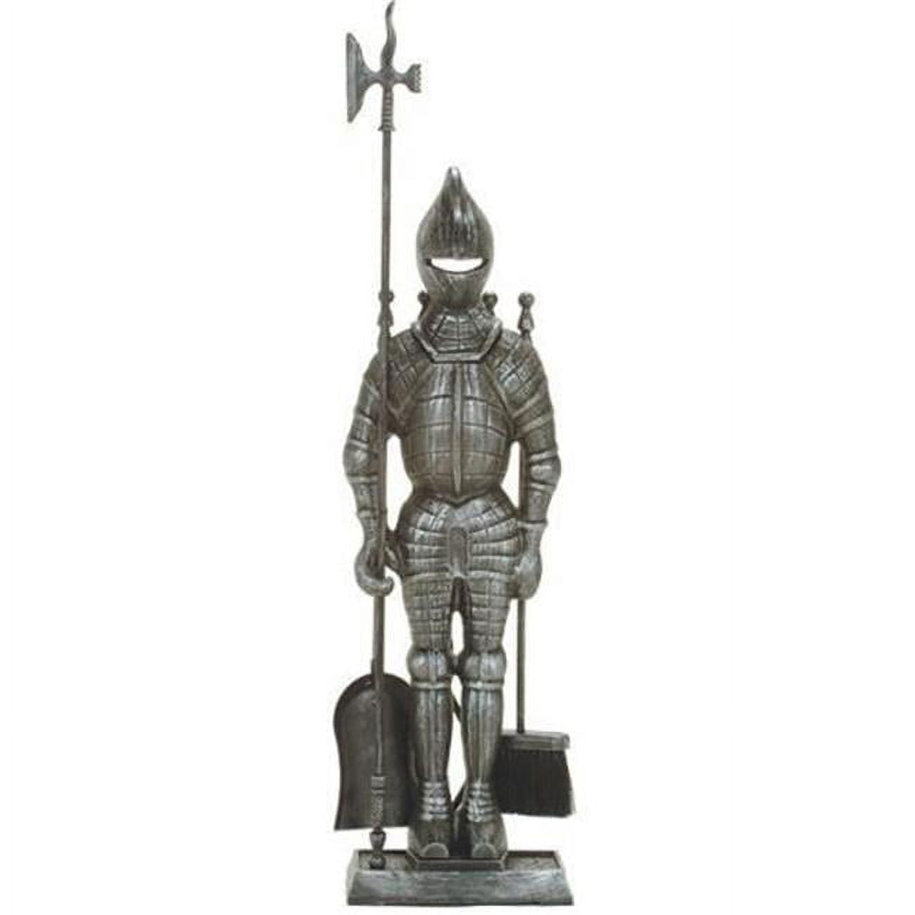 Knight Fireplace Tool Set, Pewter - 5 Piece - Walmart.com