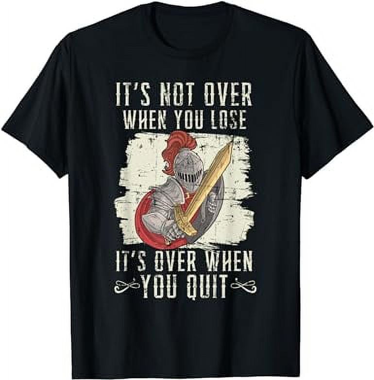 Knight Lover Medieval Soldier Knighthood Warrior T Shirt