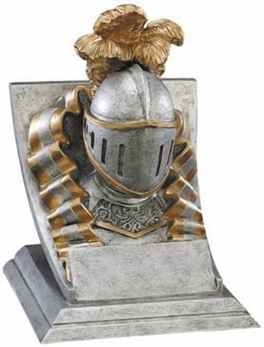 Knight Mascot Trophy - 4 Inch Tall | Engraved Soldier Medieval Spirit ...