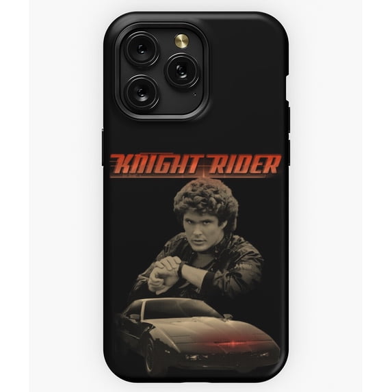 Knight Rider 80s TV Show KITT Car G7884 Phone Case for iPhone17 16 15 ...