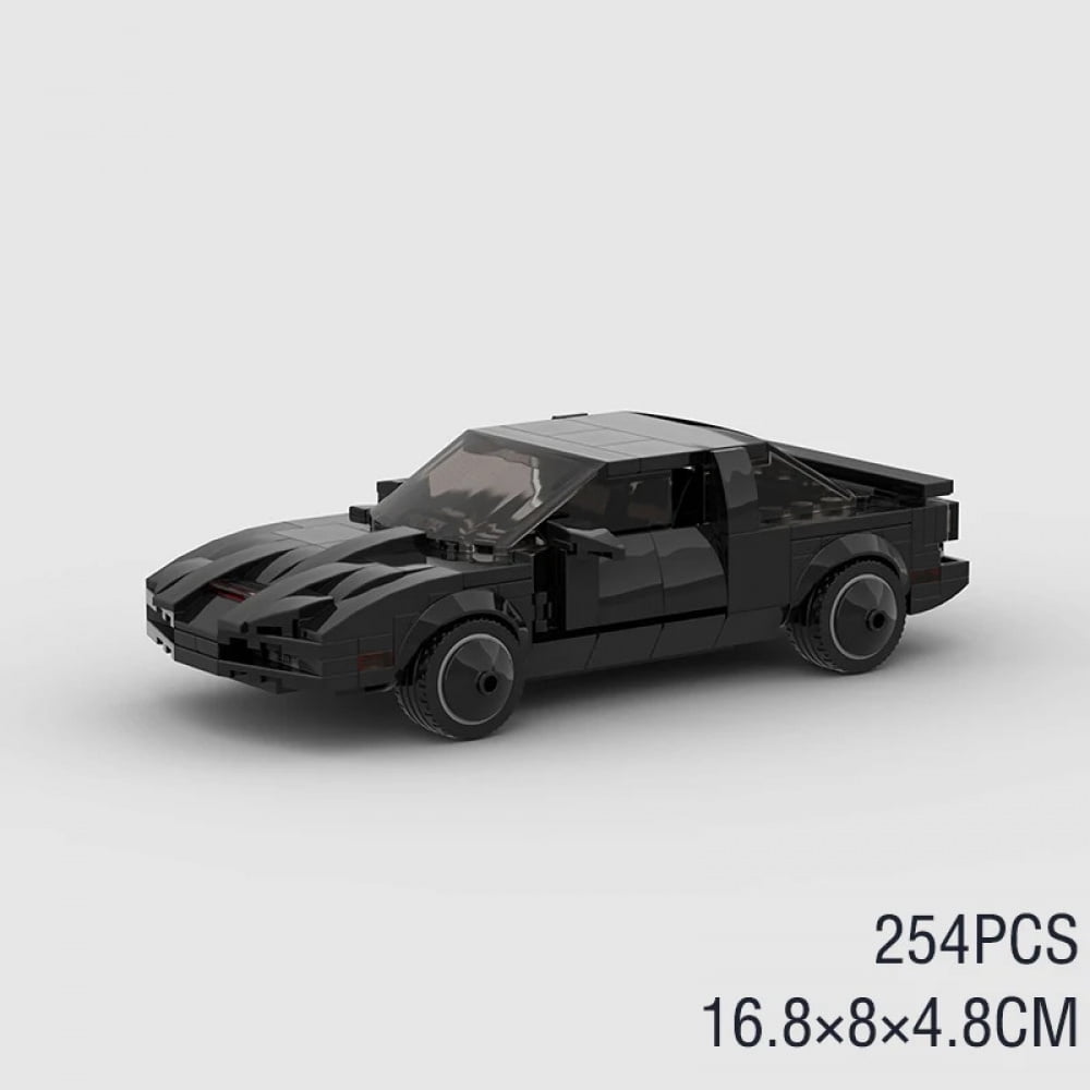 Knight Rider KITT MOC Car Speed Champions Super Race F1 Vehicle Model ...