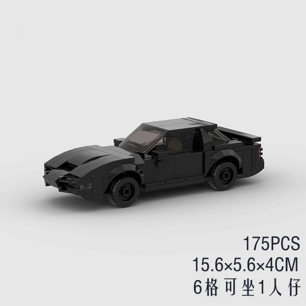 Knight Rider KITT MOC Car Speed Champions Super Race F1 Vehicle Model ...