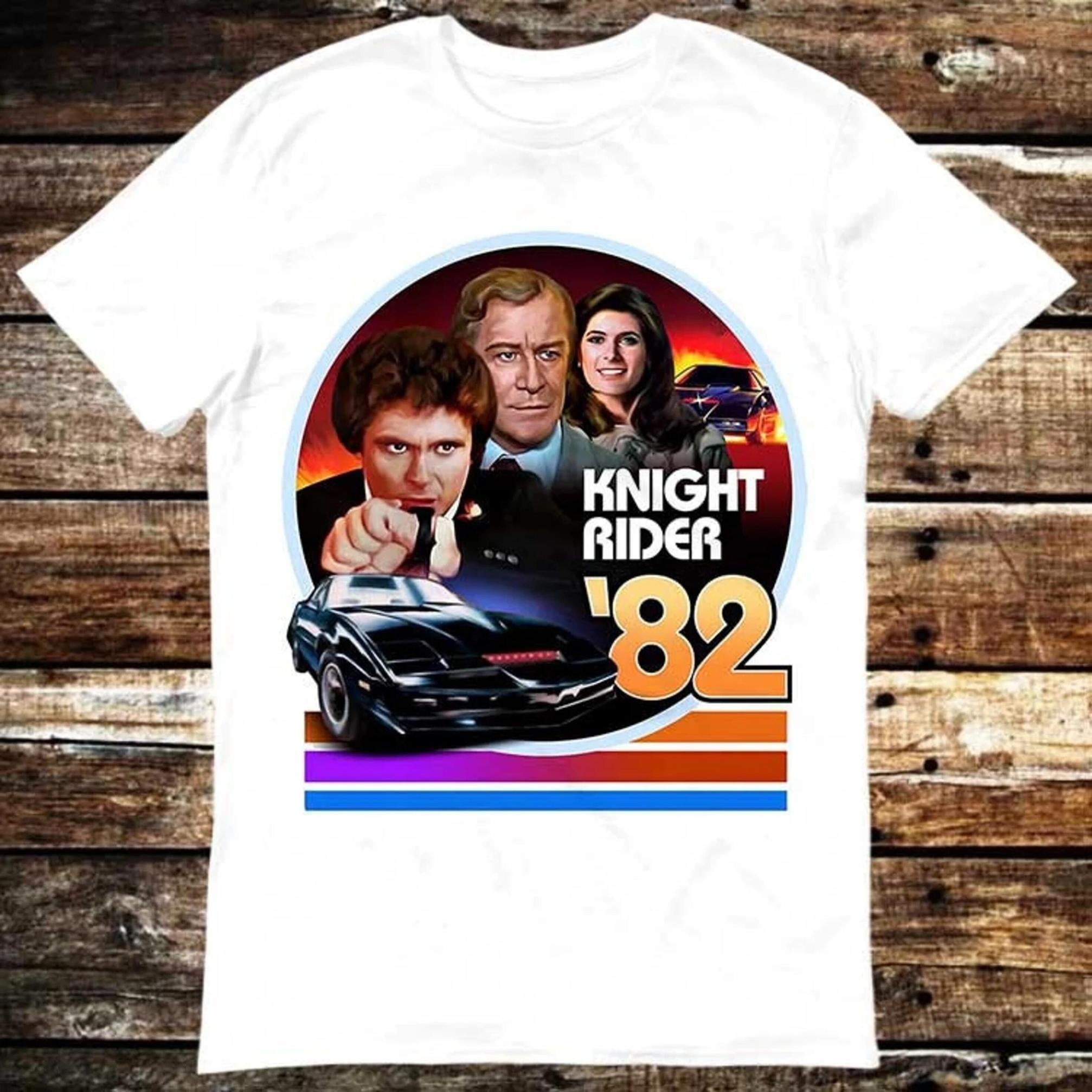 Knight Rider Kitt 2000 Michael Knight TV Series 80s Retro Car Shirt ...