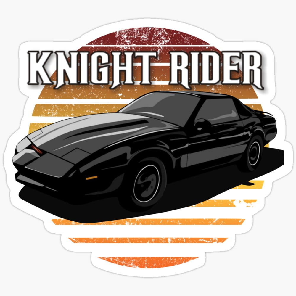 Knight Rider Kitt Sticker Phone Decal Water Bottle Stickers Car Decals ...
