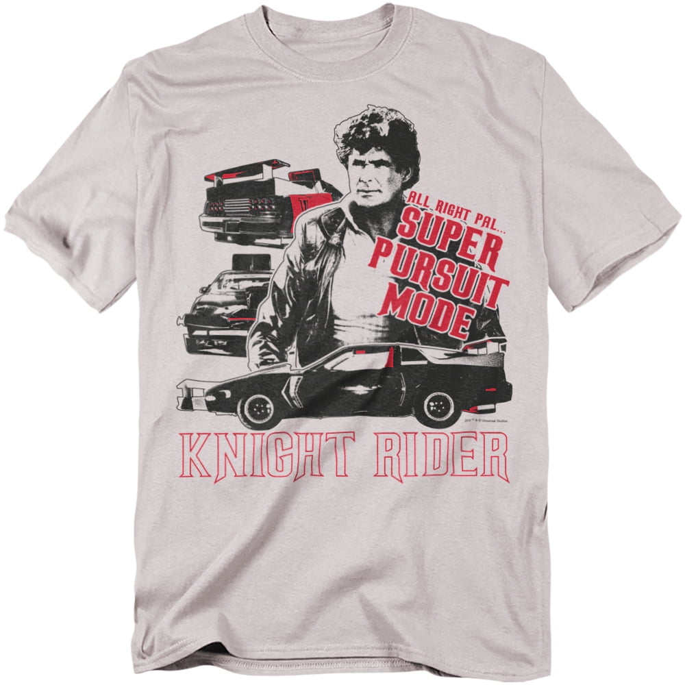 Knight Rider T-Shirt Super Pursuit Mode Unisex Graphic Tee For Men ...