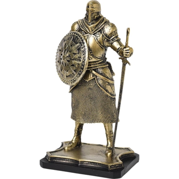 Knight Statue Art Decorative Medieval Knight Statue Abstract Figure ...
