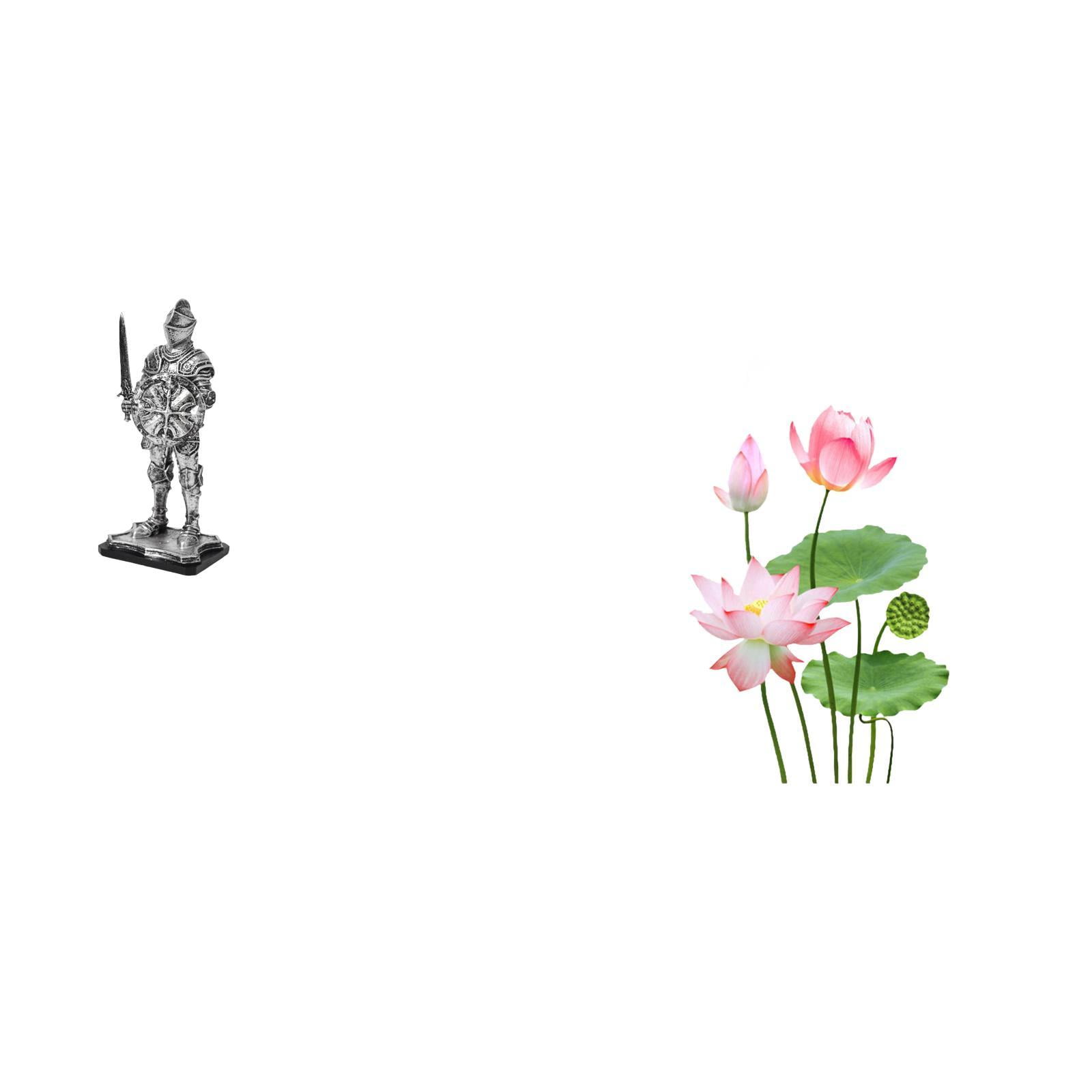 Knight Statue Desktop Figurine Wall Decal Durable Resin PVC Material ...