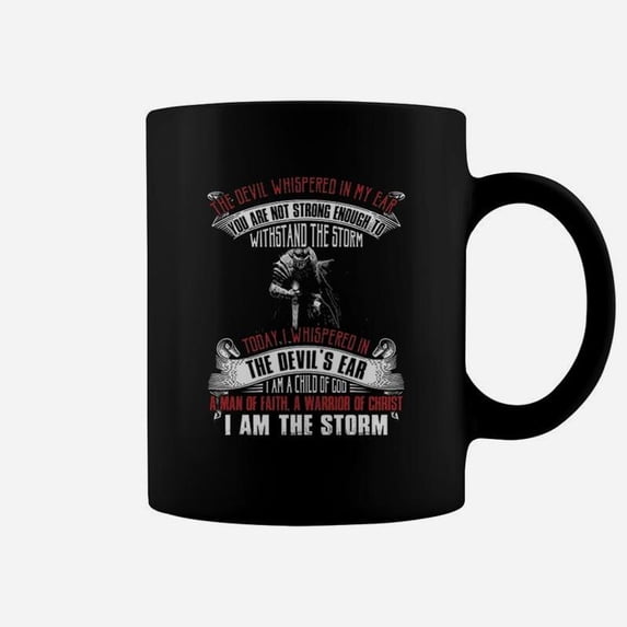 Knight Templar I Am A Child Of God A Warrior Of Christ Coffe - Walmart.com