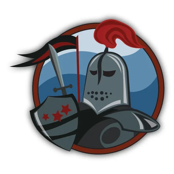 Knight Warrior Head Sticker Phone Decal Water Bottle Stickers Car ...
