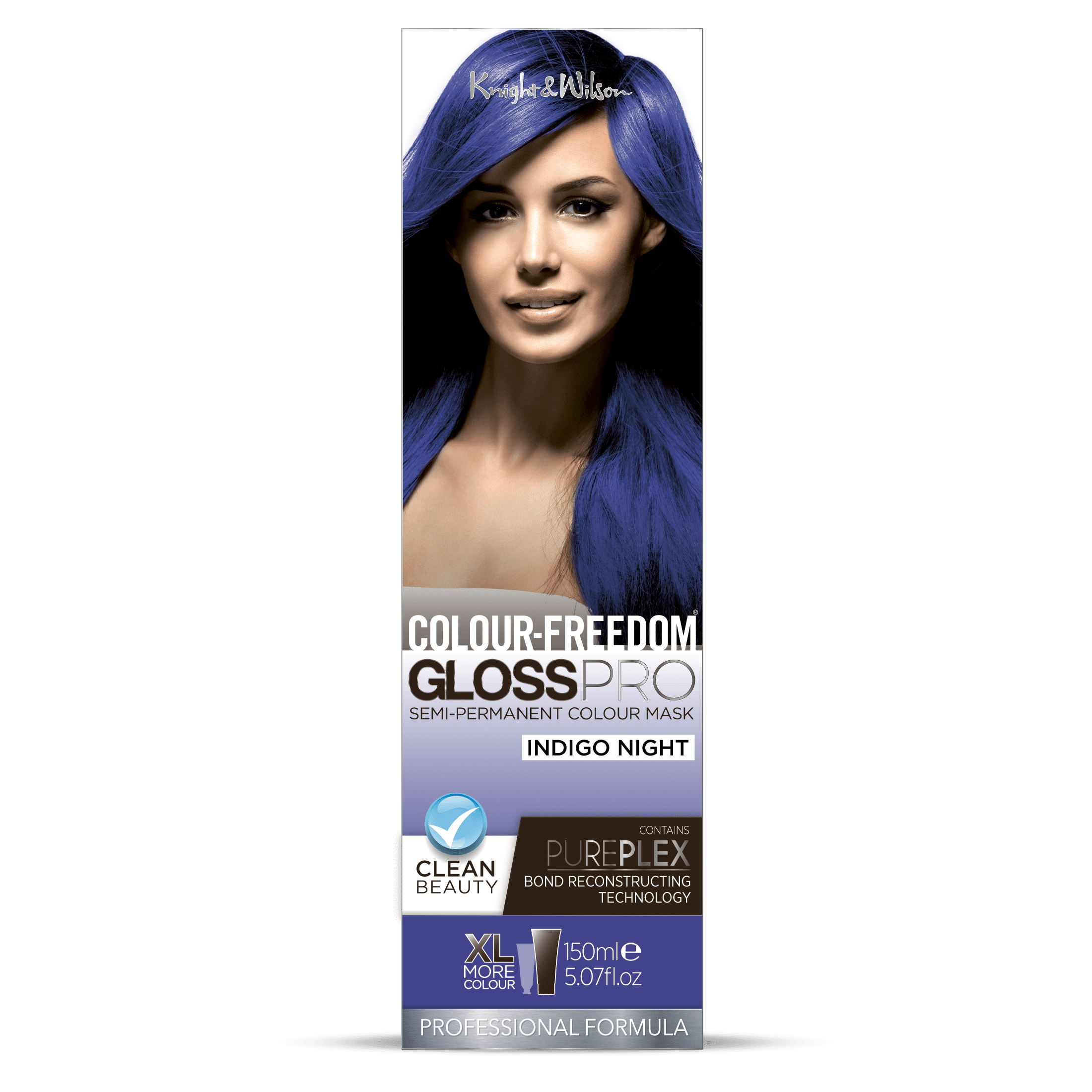 Knight & Wilson Colour Freedom Gloss Pro Indigo Night Semi Permanent ...