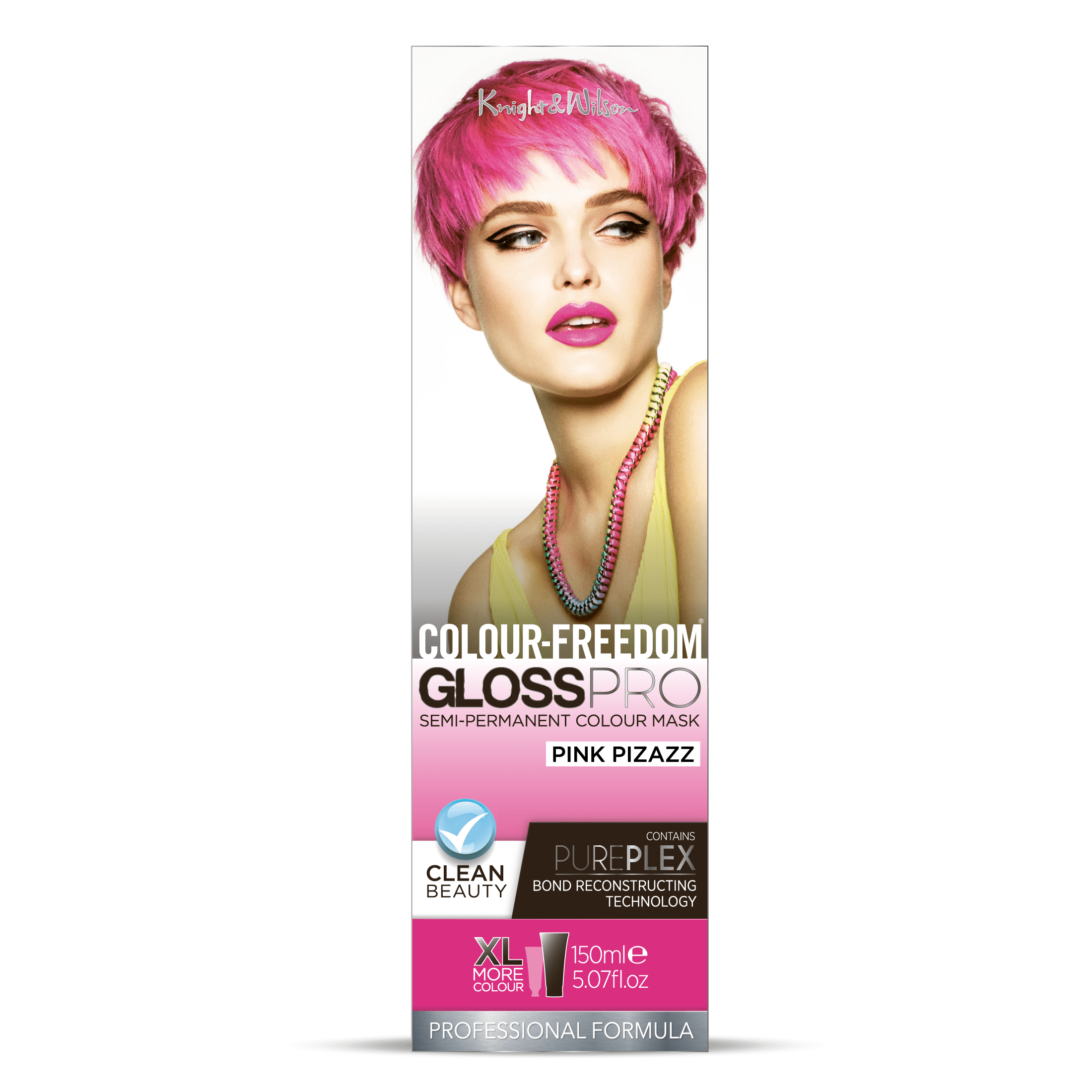 Knight & Wilson Colour Freedom Gloss Pro Pink Pizazz Semi Permanent ...