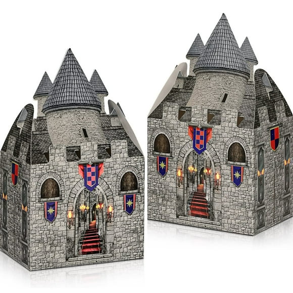 Castle Cardboard Box