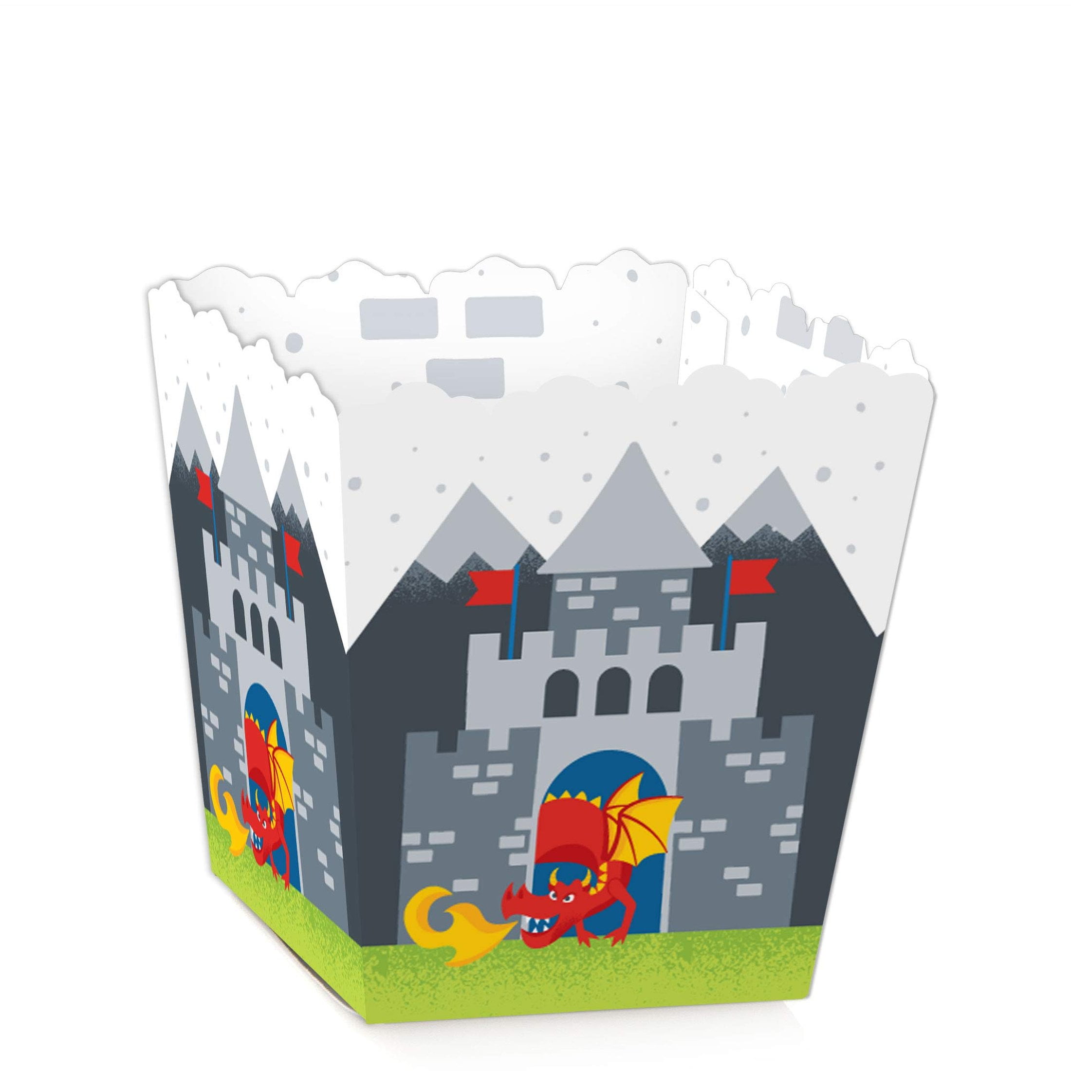 Knightly Quest Favor Boxes - Set of 12 Medieval Party Treats for ...