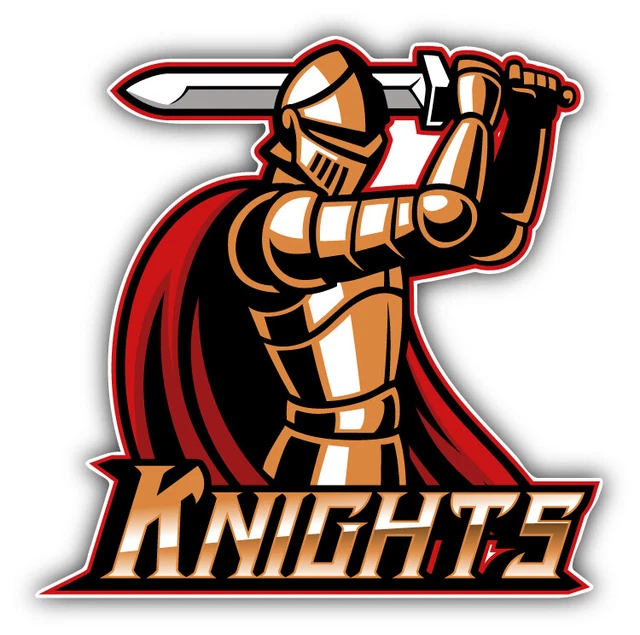 Knights Label Sticker Phone Decal Water Bottle Stickers Car Decals ...
