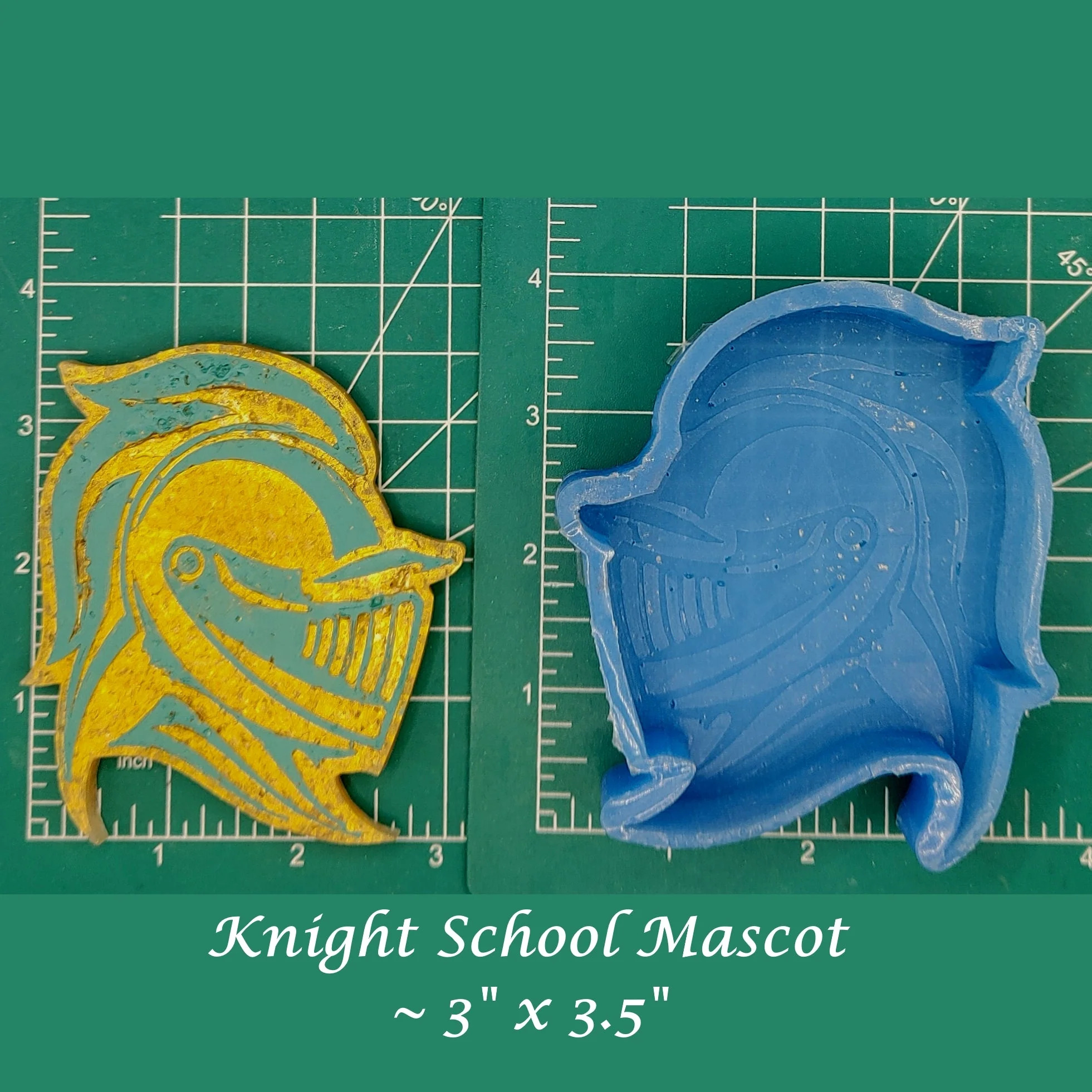Knights School Mascot Silicone Freshie Mold - Walmart.com