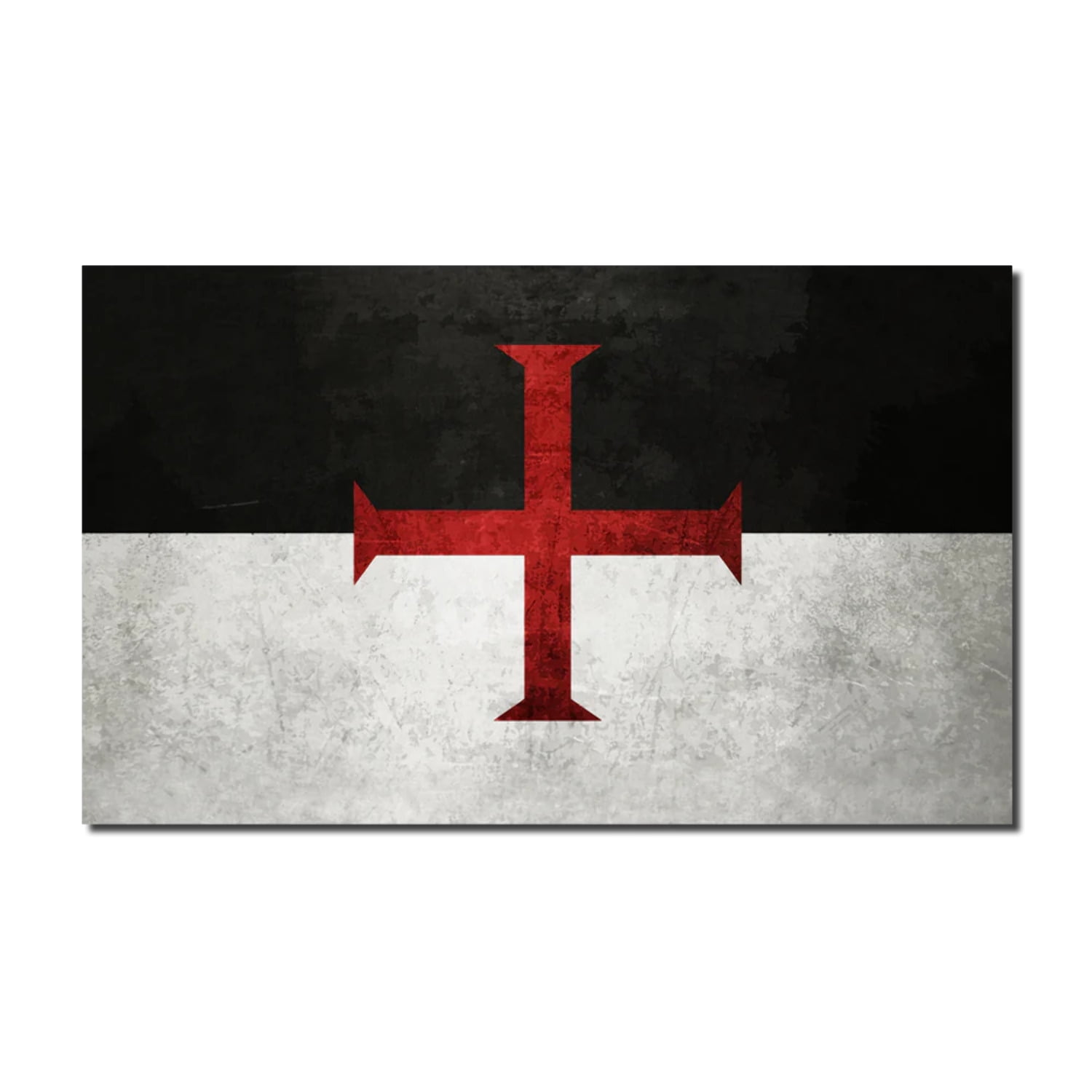 Knights Templar Classic Flag Decal Premium Vinyl Die Cut UV Coating ...