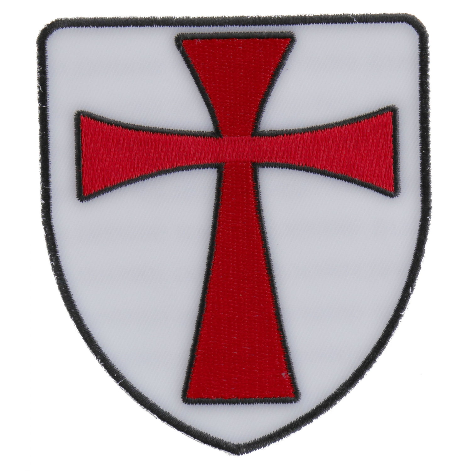 Knights Templar Shield Patch - Walmart.com