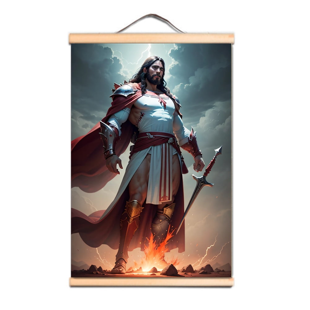 Knights Templar Wall Chart Banner & Flag - Vintage Wall Art Poster for ...