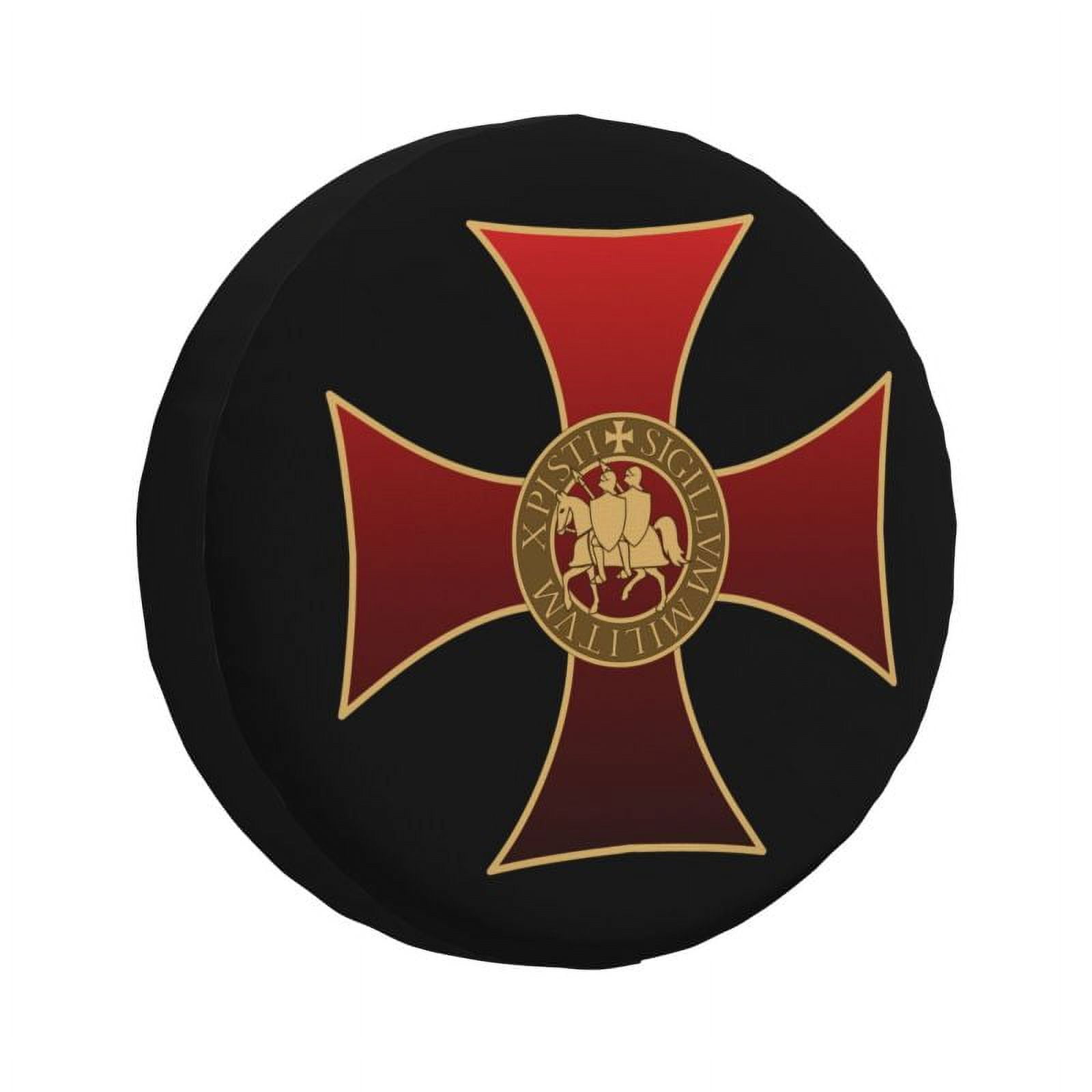 Knights Templars Cross Medieval Spare Wheel Cover for Hummer 4WD RV ...