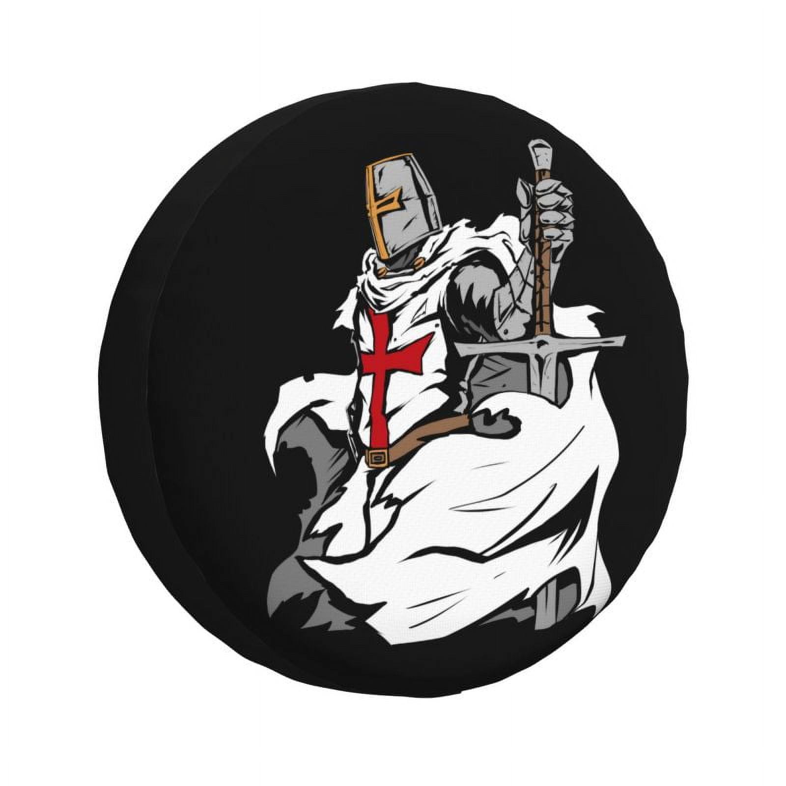 Knights Templars Cross Medieval Spare Wheel Cover for Hummer 4WD RV ...