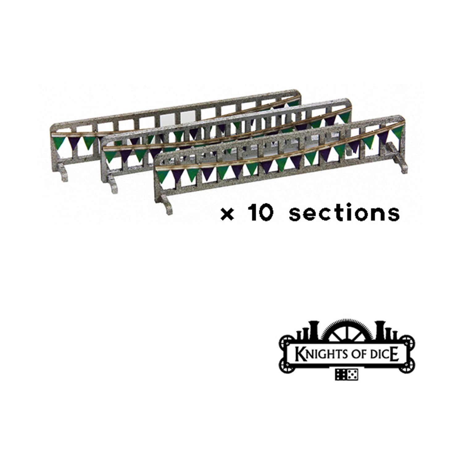 Knights of Dice Fence Sections New - Walmart.com