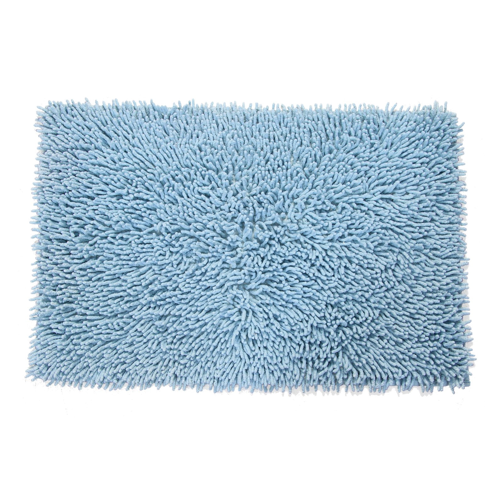 Knightsbridge Chenille Shaggy 220 GSF Non Skid Back Bath Rug 17 x 24 ...
