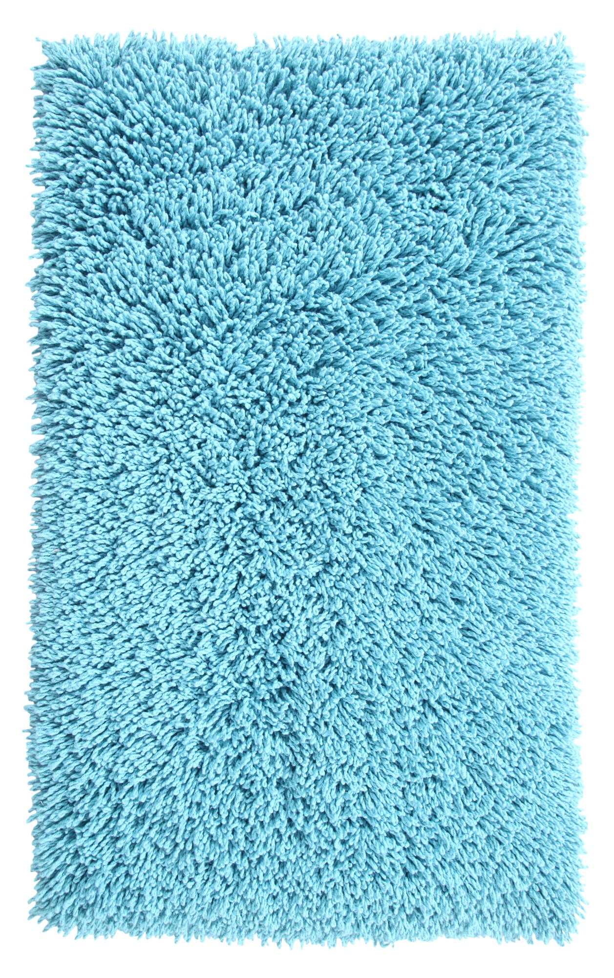 Knightsbridge Melbourne 220 GSF Non Skid Back Bath Rug 24 x 40 - Aqua ...