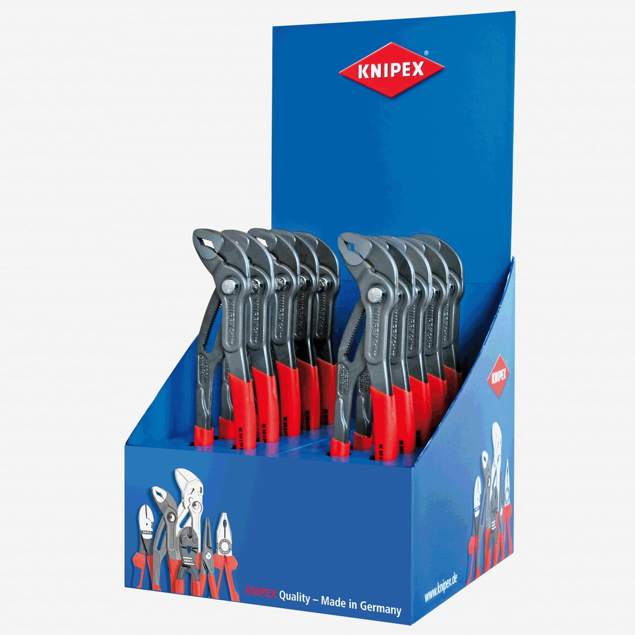 Knipex 00-19-19-V02 250 mm Pipe Wrench Counter Display - Walmart.com