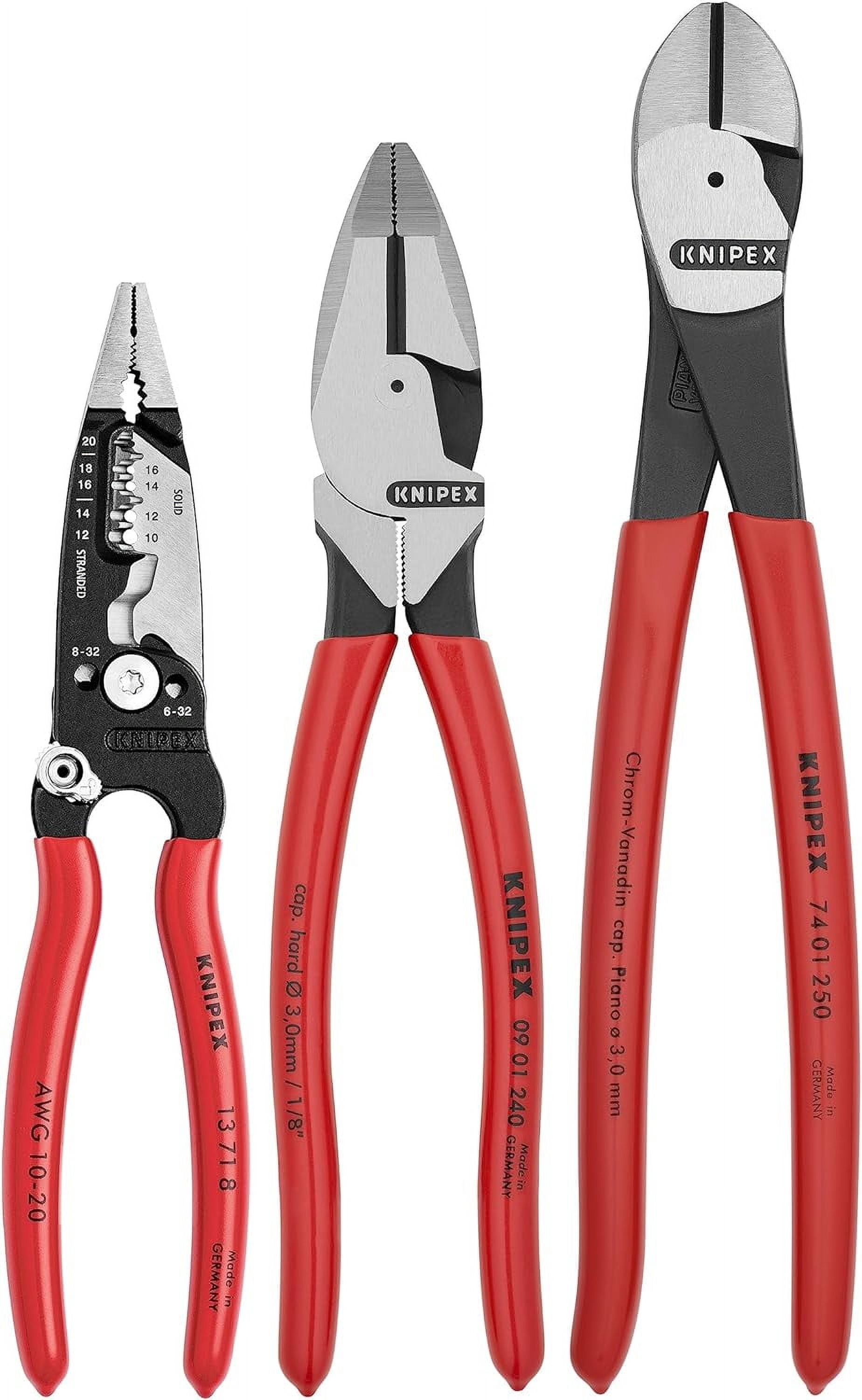 Knipex - 3 Pc Electrical Set (9K0080158US) - Walmart.com