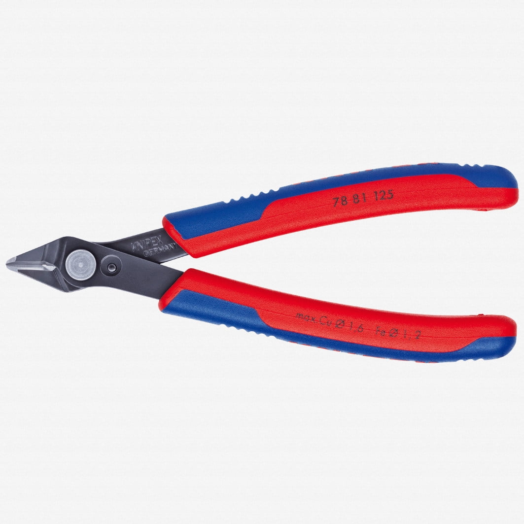 Knipex 5" Electronic Super Knips Additionally Hardened w/ Small Bevel ...