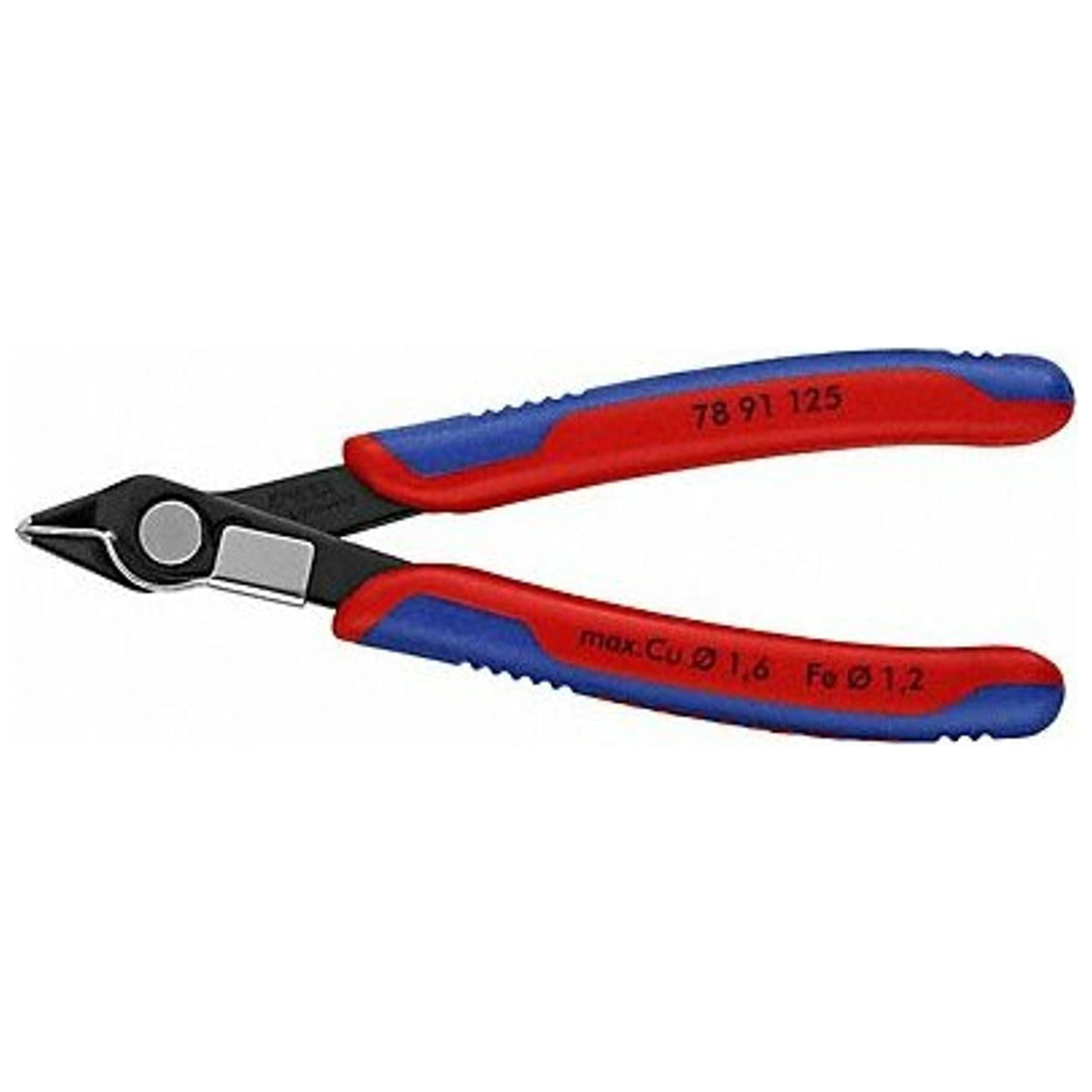 Knipex 5" Electronic Super Knips Additionally Hardened w/ Small Bevel ...