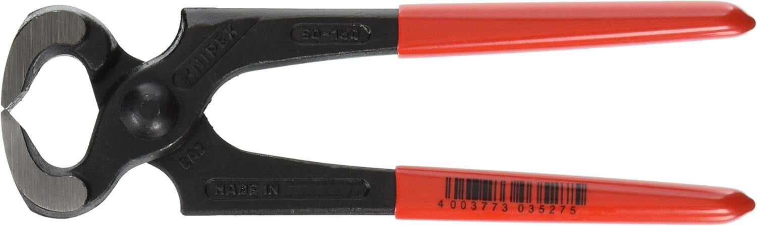 Knipex 50 01 160 Carpenters’ Pincers 6,3" with plastic coated handles ...