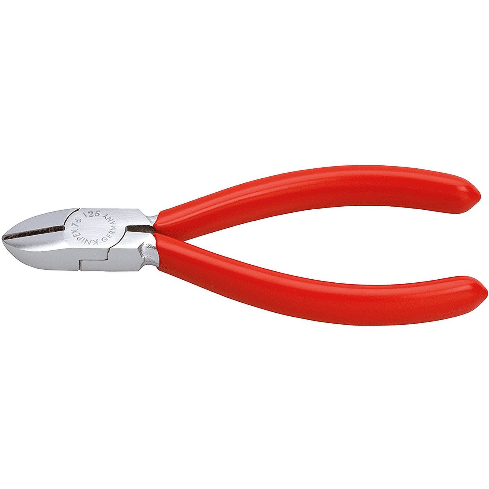 Knipex 76 03 125 Electronics Diagonal Cutters, 125 mm - Walmart.com