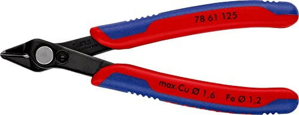 Knipex 78 61 125 SB Diagonal Cutter "Super-Knips" 4,92" in blister ...