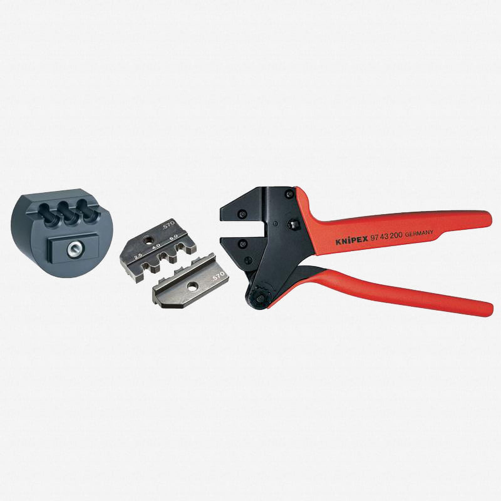 Knipex 9K 00 80 63 US MC4, Crimper, Locator, And Die, Hard Case ...