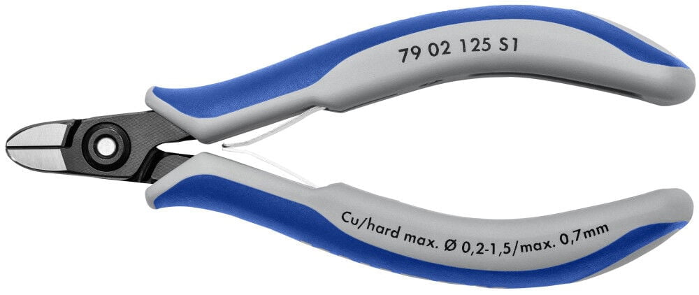 Knipex Aviation Round Nose Diagonal Cutters w/ Very Small Bevel ...