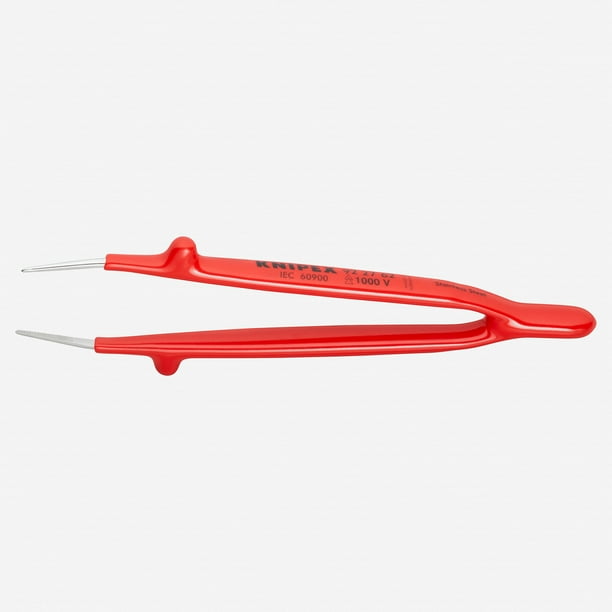 Knipex Precision Tweezers,SS,Straight,5 29/32"L 92 27 62 - Walmart Business Supplies