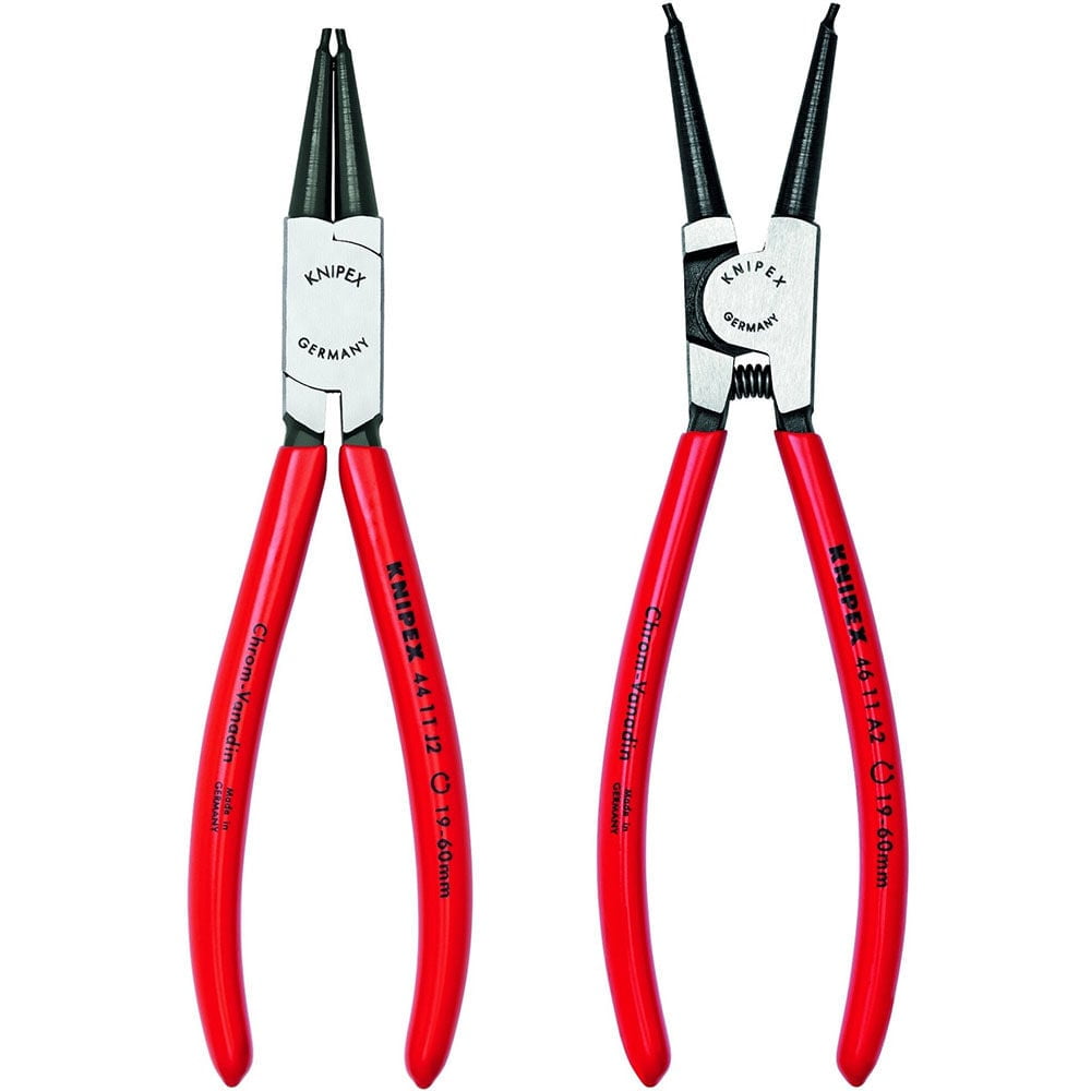 Knipex Retaining Ring Plier Set Chrome Vanadium Steel 9K 00 80 18 US ...