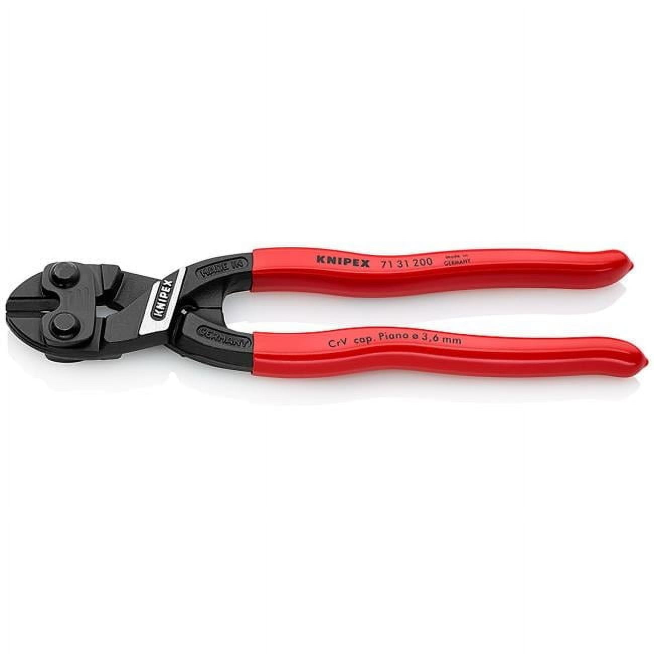 Knipex Tools 8 in. Compact Lever Action Mini Bolt Cutter - Walmart.com