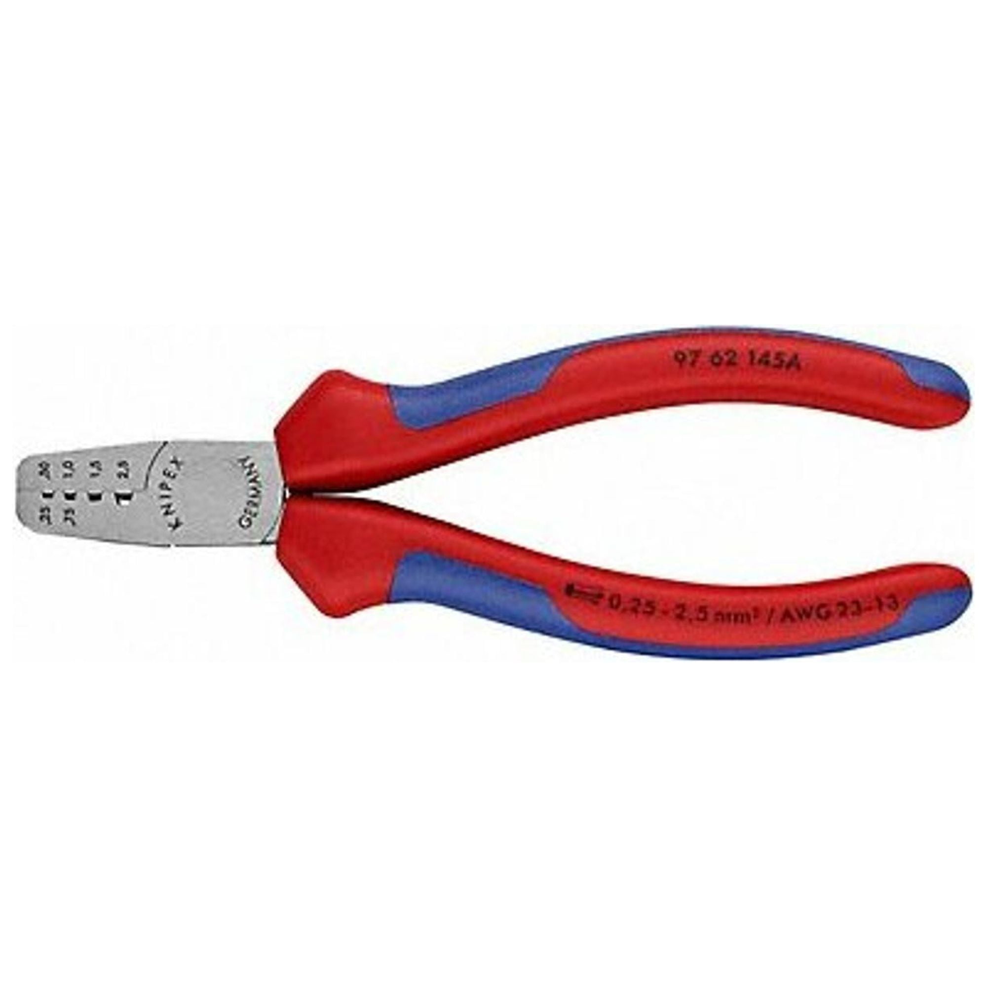 Knipex Trapezoidal Crimping Pliers for end sleeves (ferrules ...